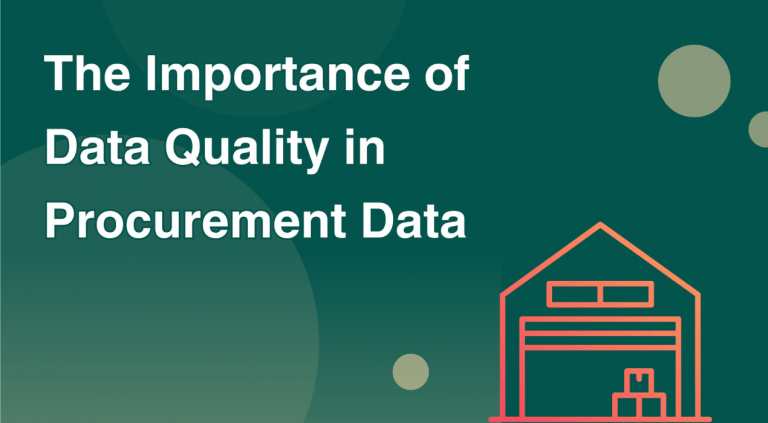 The Importance of Data Quality in Procurement Data - Routine